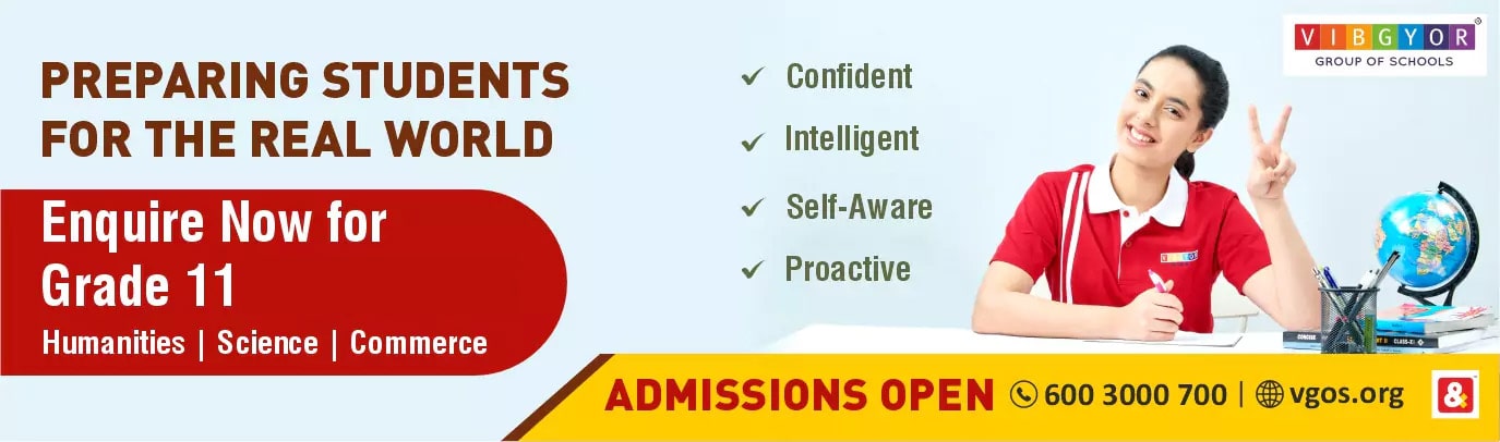 11 Admission Online | Class 11 Admission | VIBGYOR Group of Schools